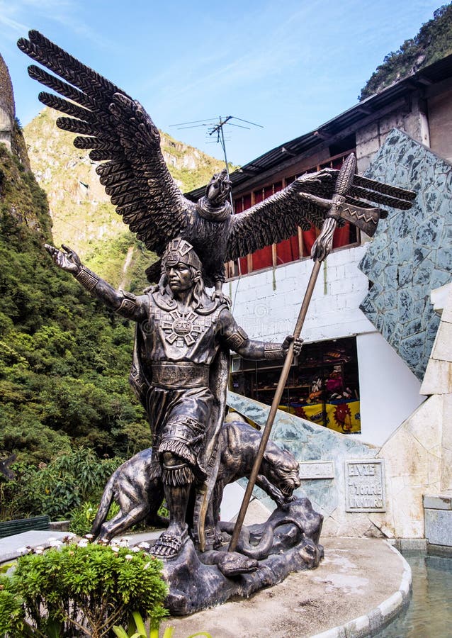 Inka statue in Peru stock image. Image of inca, south - 51829653
