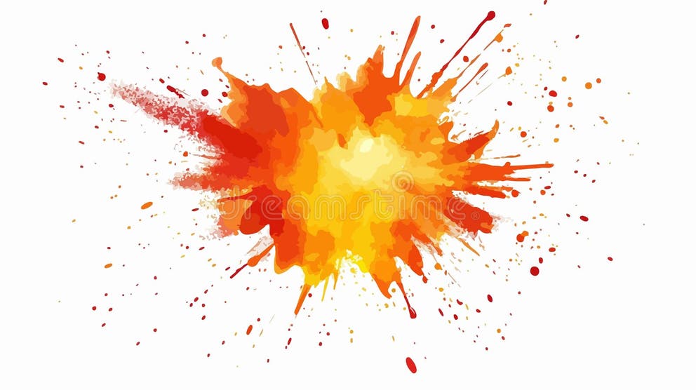 Inkblot Burst Explosion Background Vector Illustration Stock Vector ...