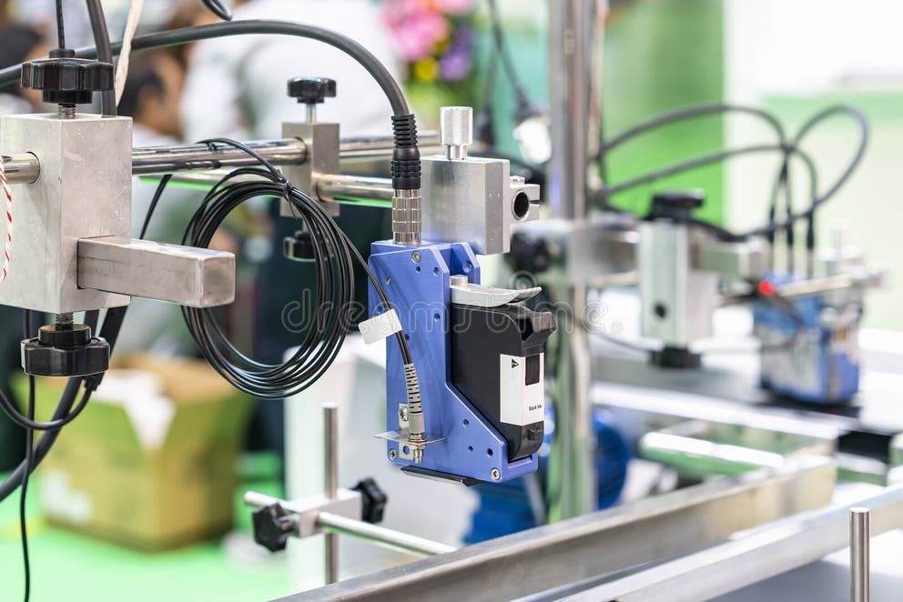 Inkjet Print Head Component of Continuous Label or Graphics Printer ...