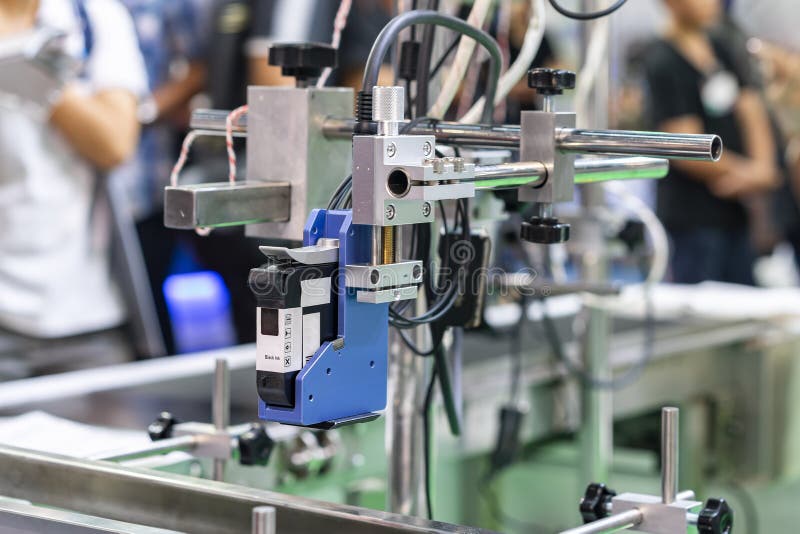 Inkjet Print Head Component of Continuous Label or Graphics Printer ...