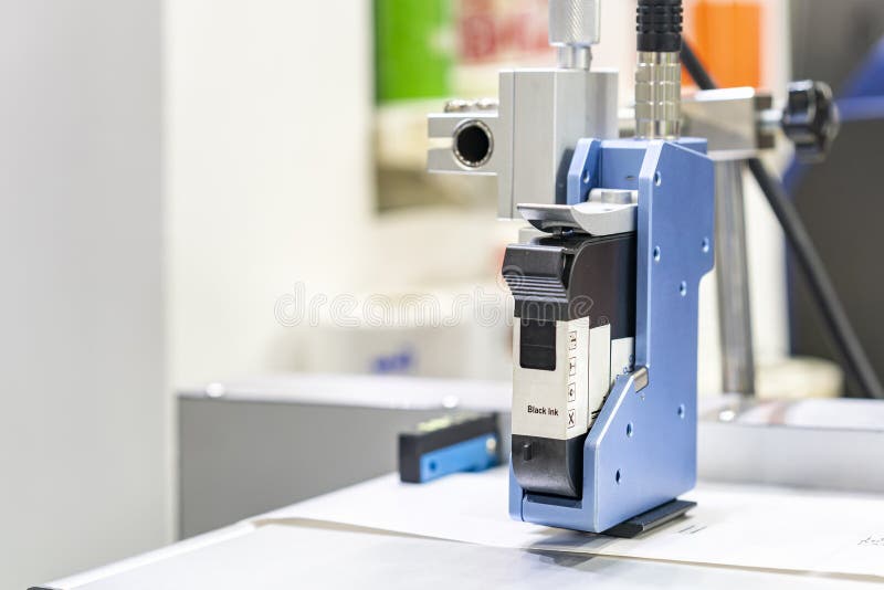 Inkjet Print Head Component of Continuous Label or Graphics Printer ...