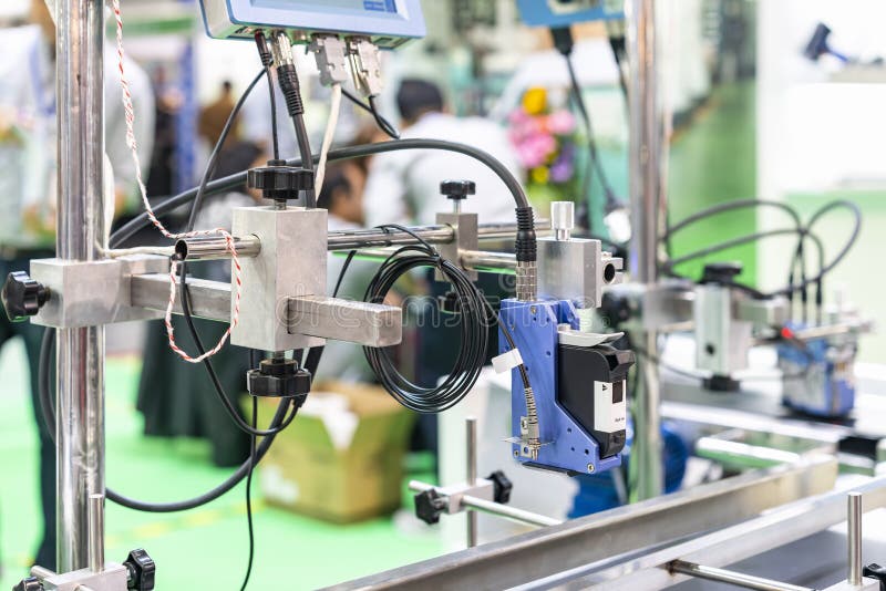 Inkjet Print Head Component of Continuous Label or Graphics Printer ...