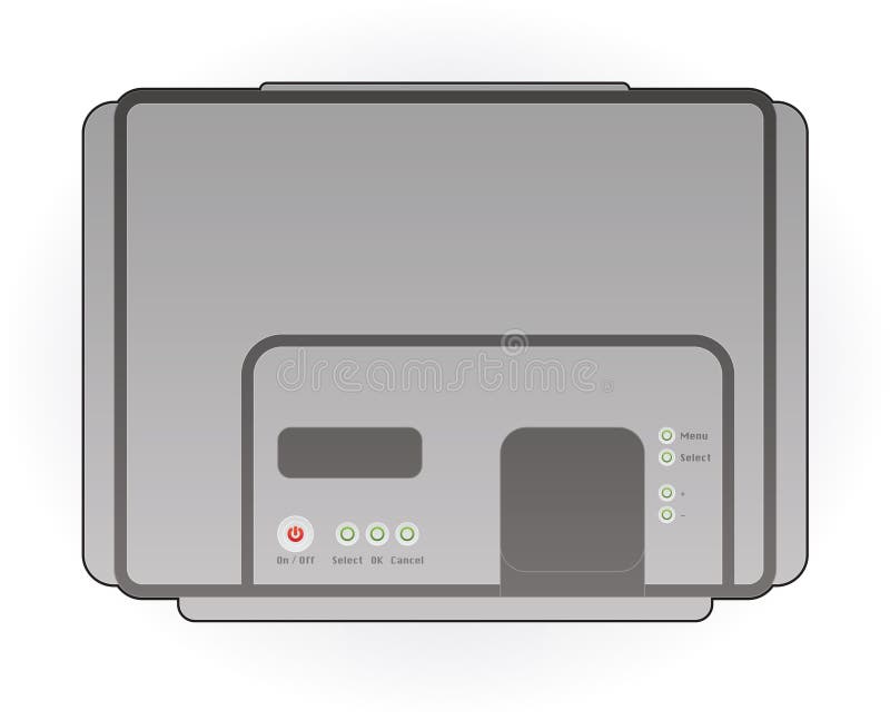 Printer Top View Stock Illustrations – 377 Printer Top View Stock ...