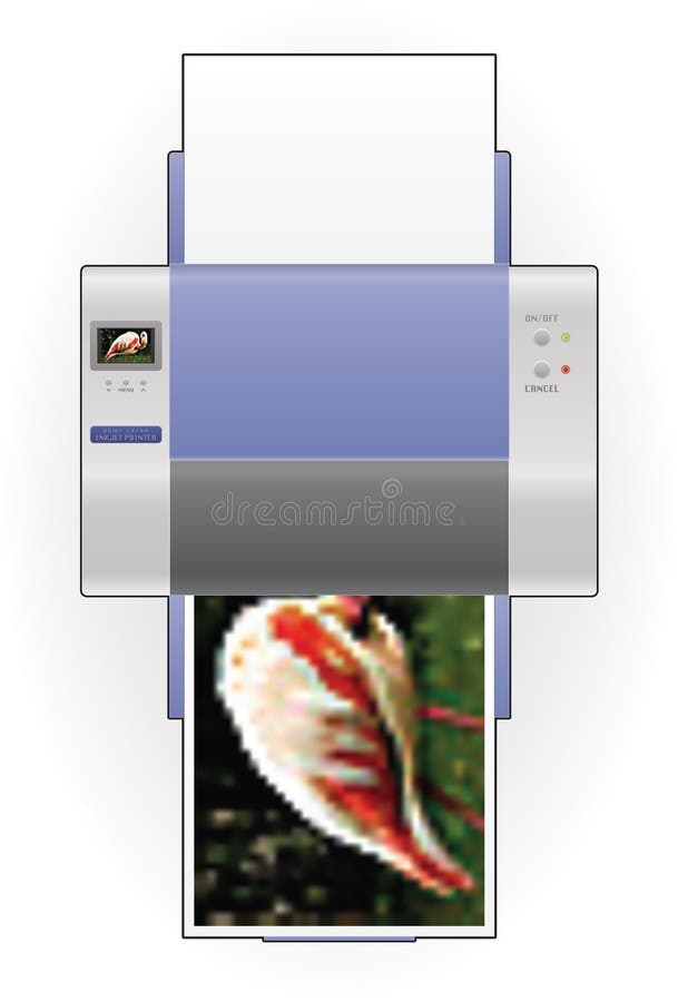 Printer Top View Stock Illustrations – 459 Printer Top View Stock ...