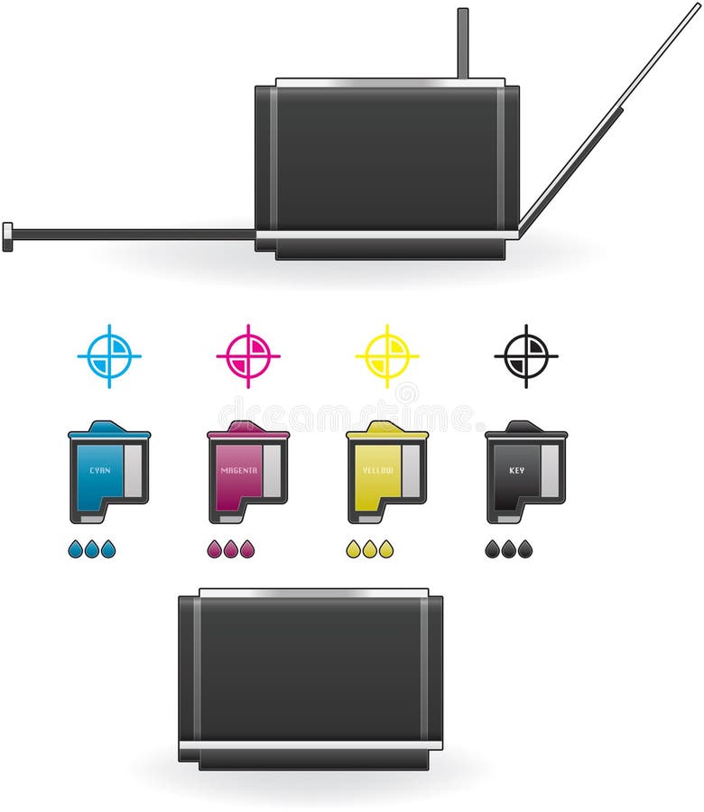 Printer Side View Stock Illustrations – 100 Printer Side View Stock ...