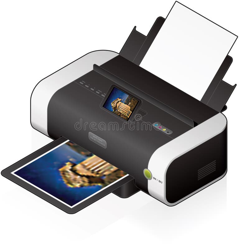 Inkjet Printer Stock Illustrations – 6,062 Inkjet Printer Stock ...