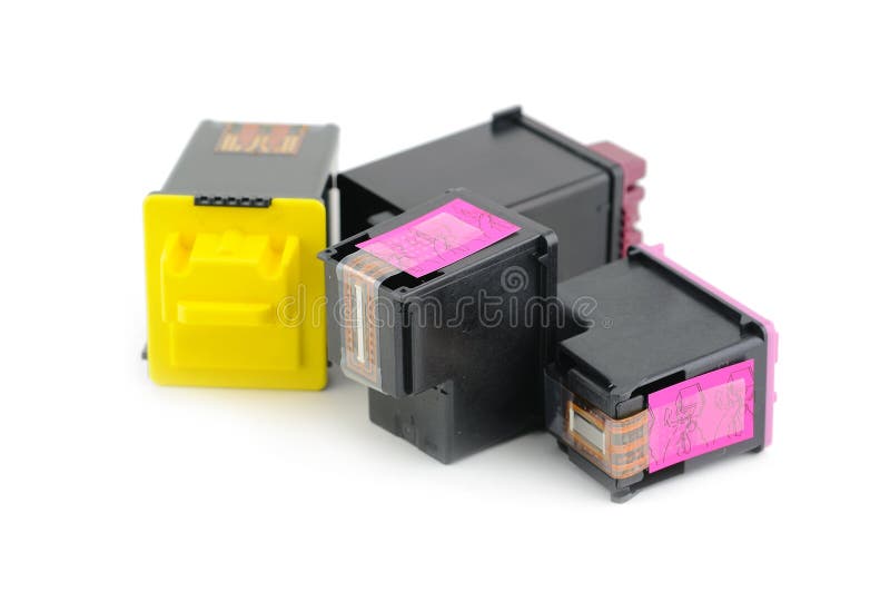 Ink cartridges stock photo. Image of stationary, refill - 3412776