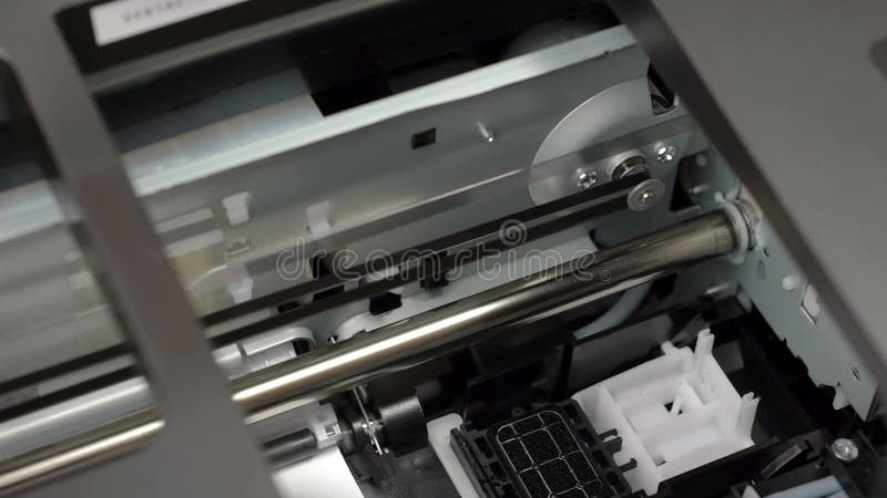 Inkjet Printer Head in Action Stock Footage - Video of environmental ...