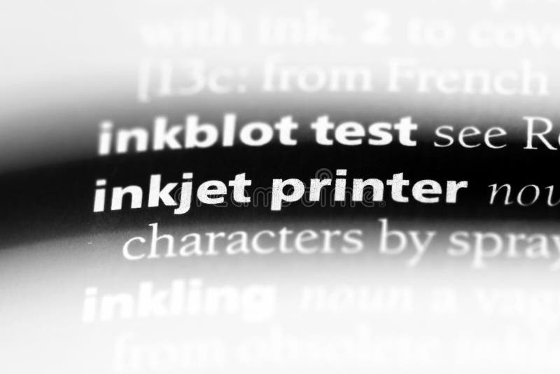 Inkjet printer stock image. Image of definition, writing - 126531095