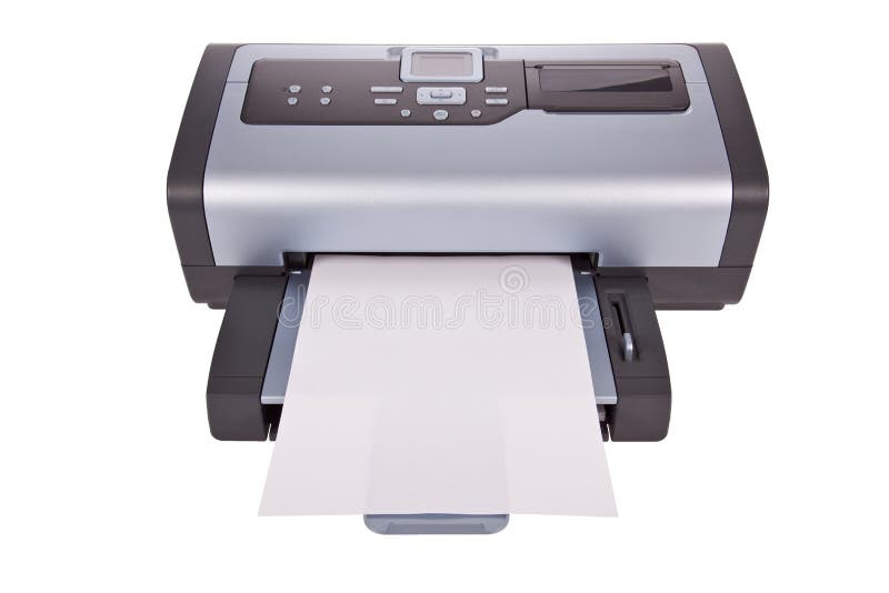 Inkjet printer stock photo. Image of printers, fine, epson - 5238772