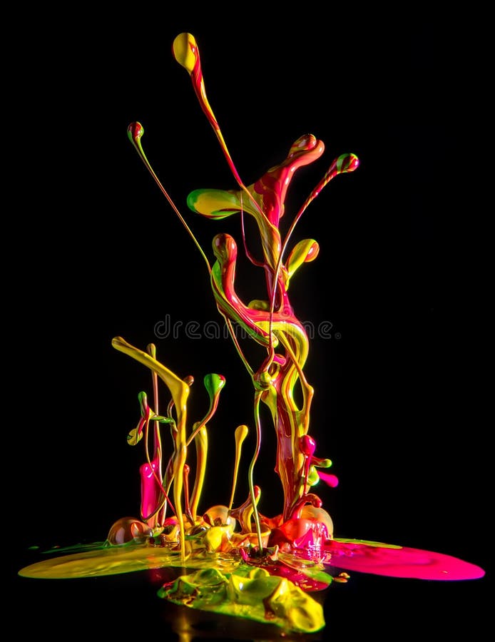 Inks splash stock photo. Image of abstract, splashing - 40106320