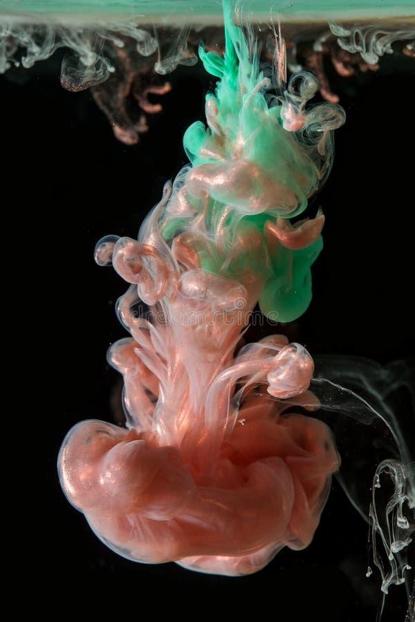 Inks in water stock photo. Image of soft, chemistry, fluid - 39665708