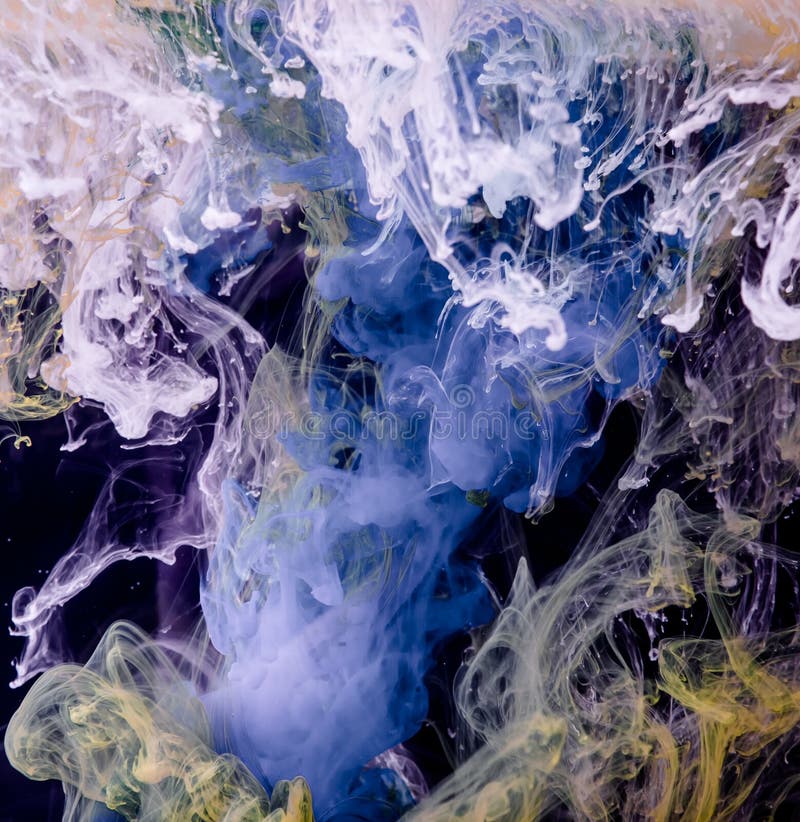 Dissolving paint abstract stock photo. Image of paints - 5693210