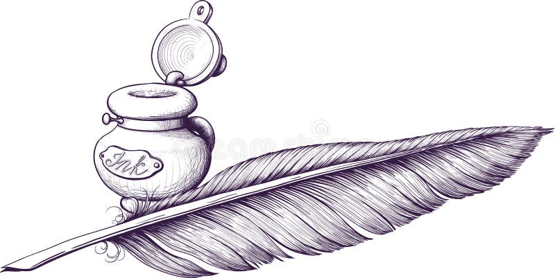 Inkwell Clipart