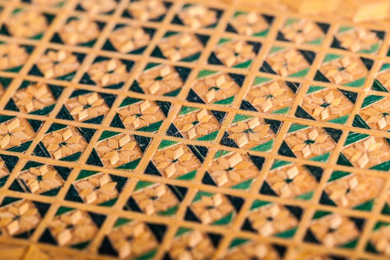 Abstract Inlaid Wood Design Stock Photo - Image of creative, detail ...