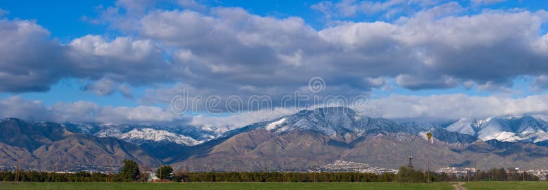 Inland Empire mountains stock photo. Image of landscape - 12679418