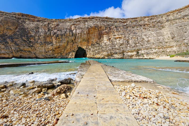 Independence Square in Victoria. Cultural Center. Gozo Island Editorial ...