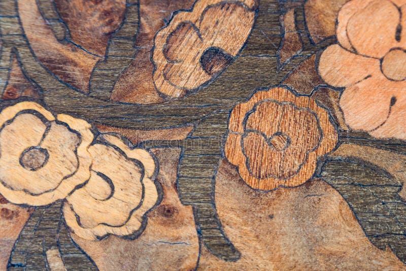 Inlay stock image. Image of handcraft, inlay, flowers - 56986149