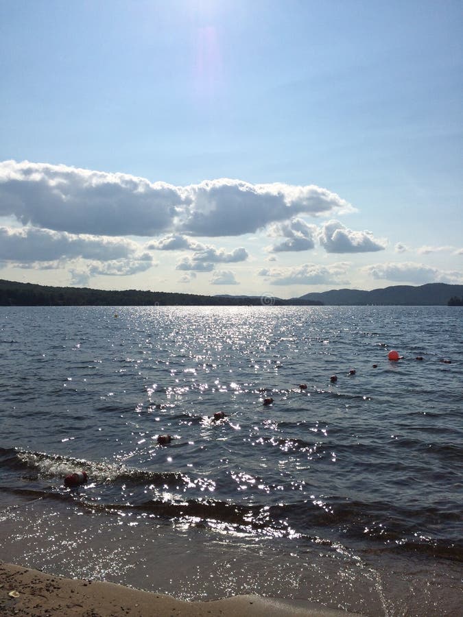 Inlet lake stock photo. Image of lake, water, inlet, beach - 53275804