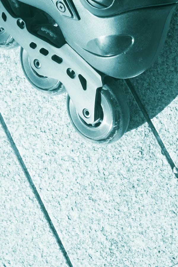 Inline Freestyle Roller Skates Stock Image - Image of recreation ...