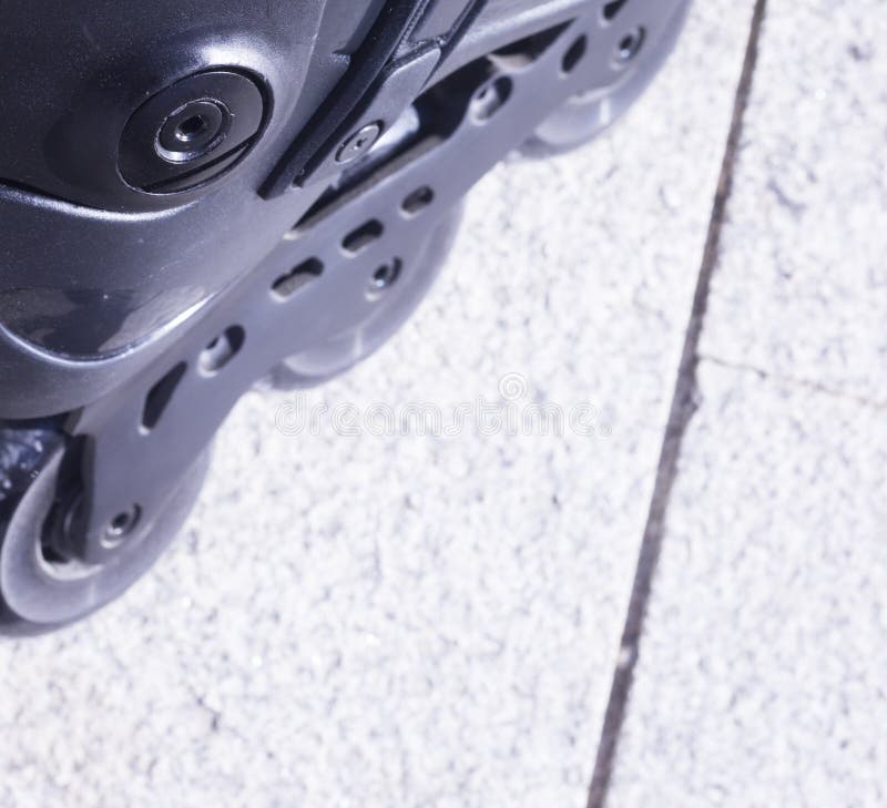 Inline Freestyle Roller Skates Stock Photo - Image of skate, leisure ...