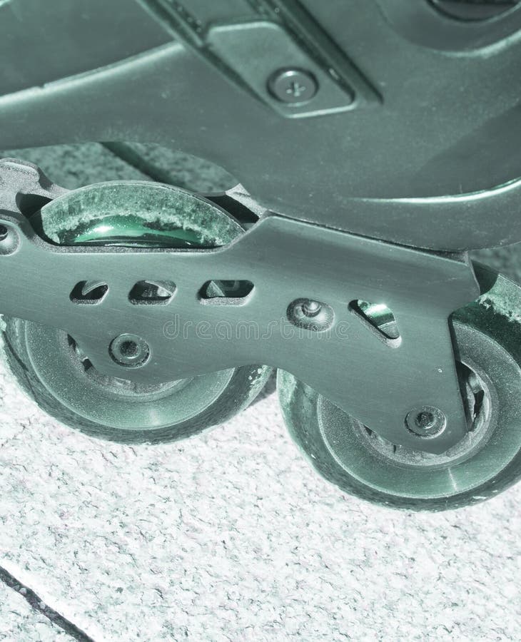 Inline Freestyle Roller Skates Stock Photo - Image of blade, skates ...