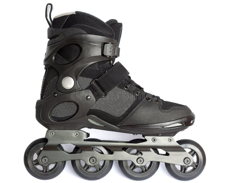 Inline skate stock photo. Image of black, outdoor, athletic - 25142480