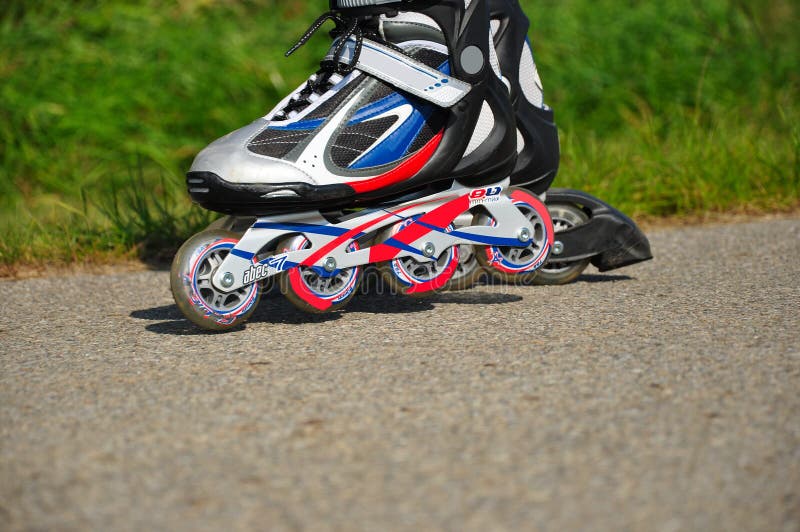 Inline Skates stock photo. Image of sport, ride, outside - 16251128