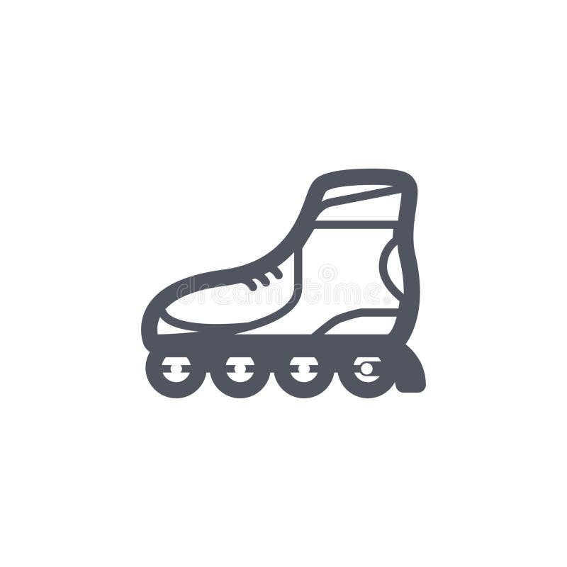 Inline Skates. Vector Illustration Decorative Design Stock Vector ...