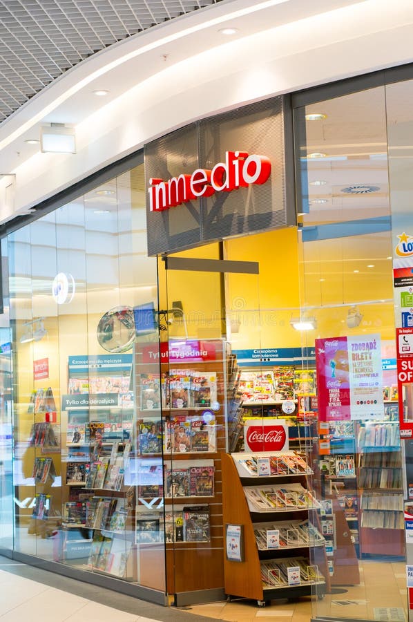 Inmedio store editorial photography. Image of magazines - 37936382