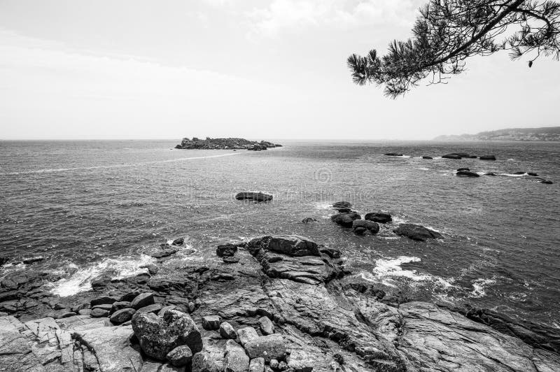 Inmensity in Black and White Stock Photo - Image of exposure, hour ...