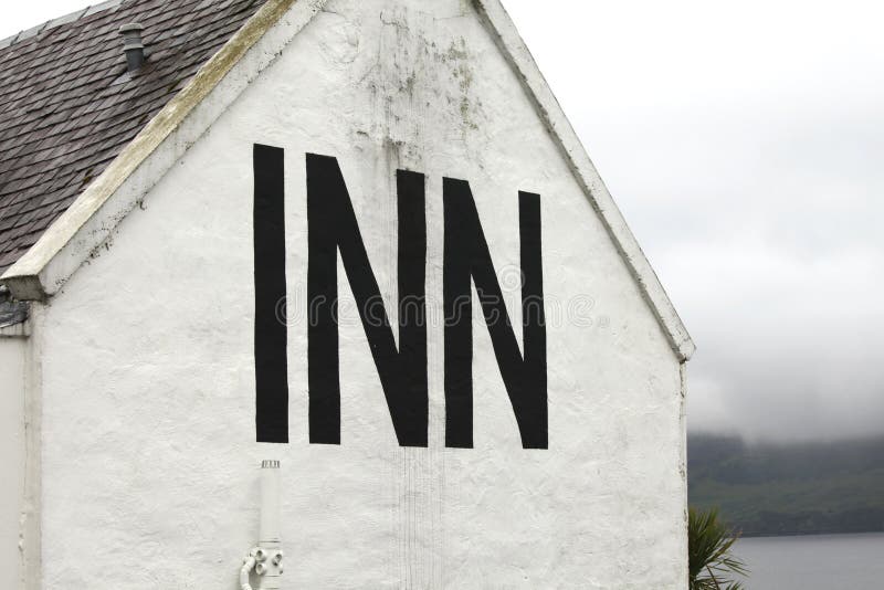 Inn stock image. Image of scotland, accomodation, loch - 21075813