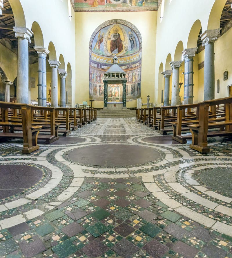 Innenraum Der Basilika Von Santa Maria Maggiore in Rom Redaktionelles ... Innenraum Der Basilika Von Santa Maria Maggiore in Rom Redaktionelles ...