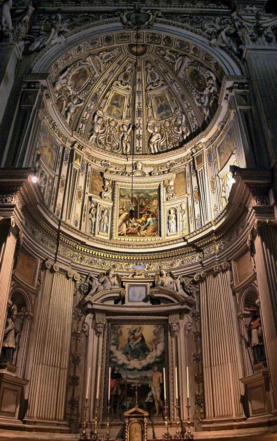 Innenraum Der Basilika Von Santa Maria Maggiore, Bergamo Stockfoto ... Innenraum Der Basilika Von Santa Maria Maggiore, Bergamo Stockfoto ...