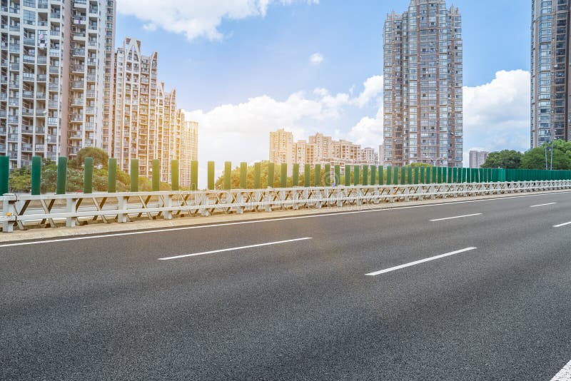Inner City Highway in China Stock Photo - Image of footpath, outdoor ...