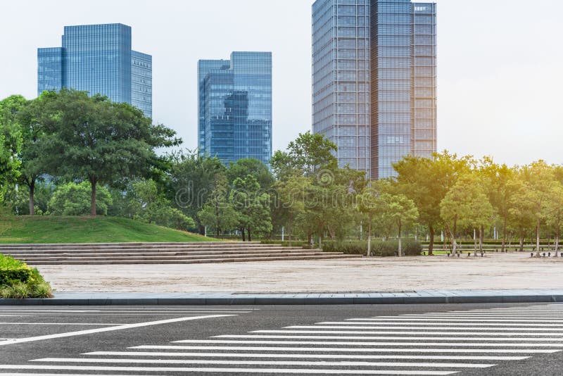 Inner City Highway in China Stock Image - Image of landscape, footpath ...