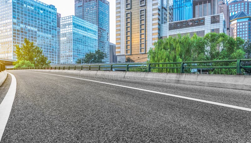 Inner City Highway in China Stock Photo - Image of landmark, panorama ...