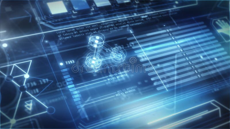 The Inner Digital World of Artificial Intelligence. Stock Video - Video of cyberspace, aienabled ...