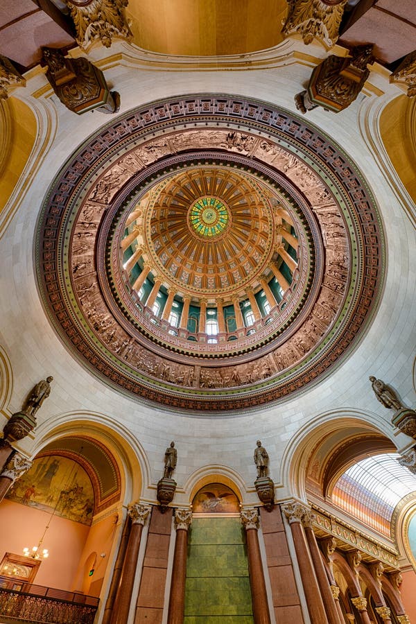 Illinois State Capitol Dome Interior Stock Photos - Free & Royalty-Free ...