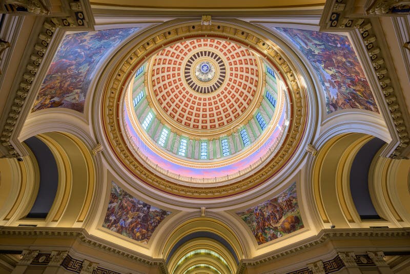 Inner Dome from the Rotunda Editorial Photography - Image of floor ...