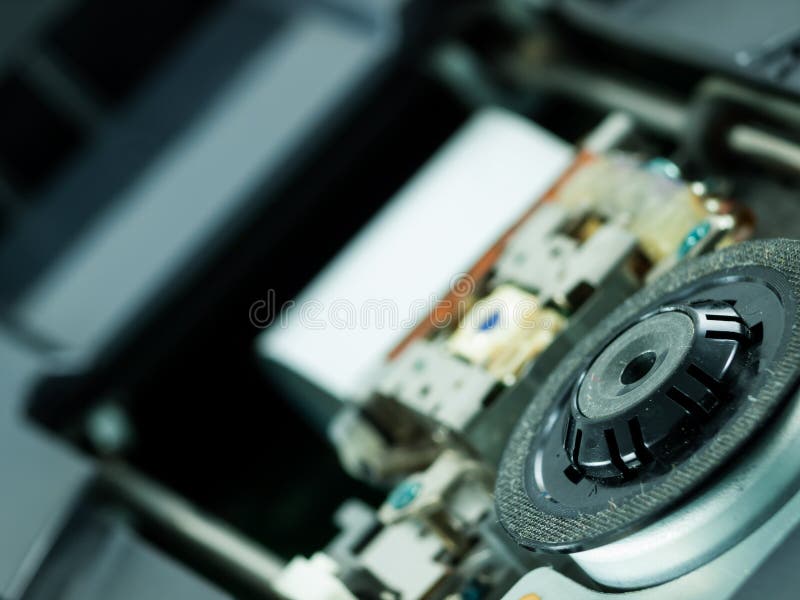 Inner DVD writer stock image. Image of business, disc - 32897483