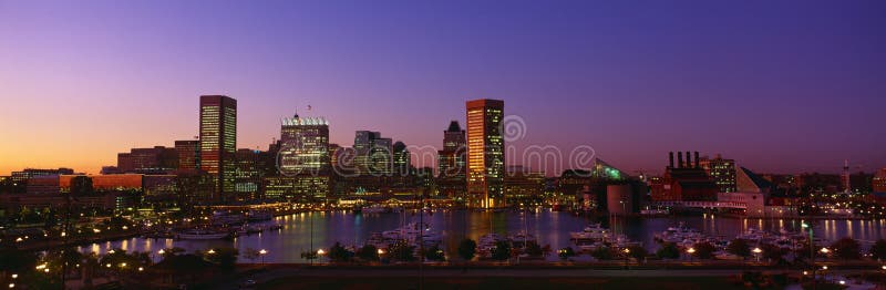 Inner Harbor - Baltimore, Maryland Editorial Photography - Image of ...