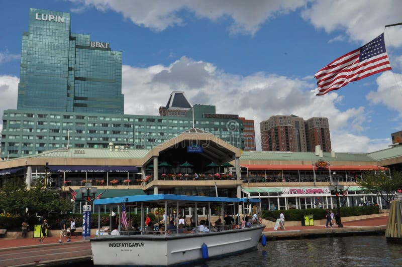 Inner Harbor in Baltimore, Maryland Editorial Stock Image - Image of ...