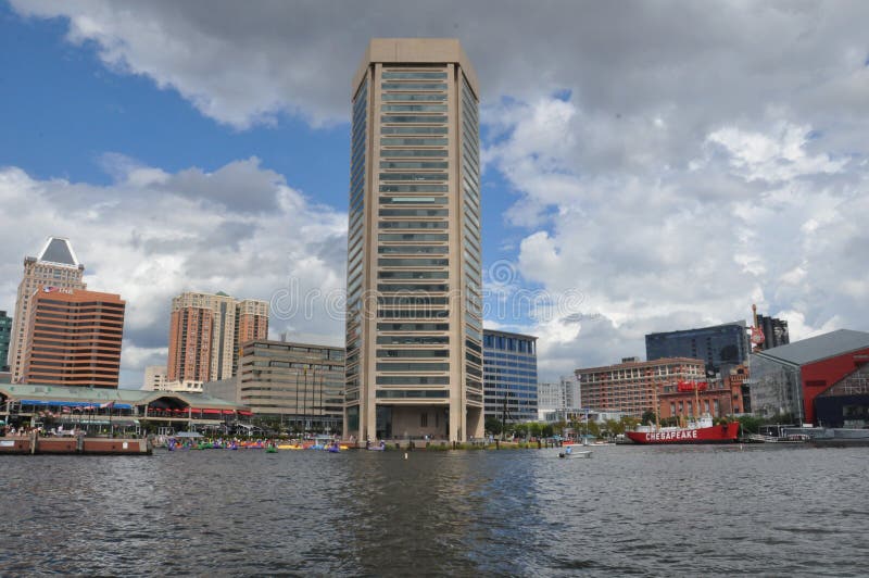 Inner Harbor in Baltimore, Maryland Editorial Photo - Image of downtown ...
