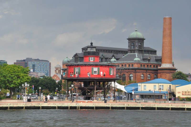 Inner Harbor in Baltimore, Maryland Editorial Stock Photo - Image of ...
