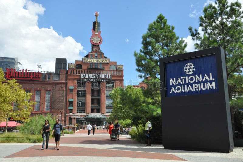 Inner Harbor in Baltimore, Maryland Editorial Image - Image of ...