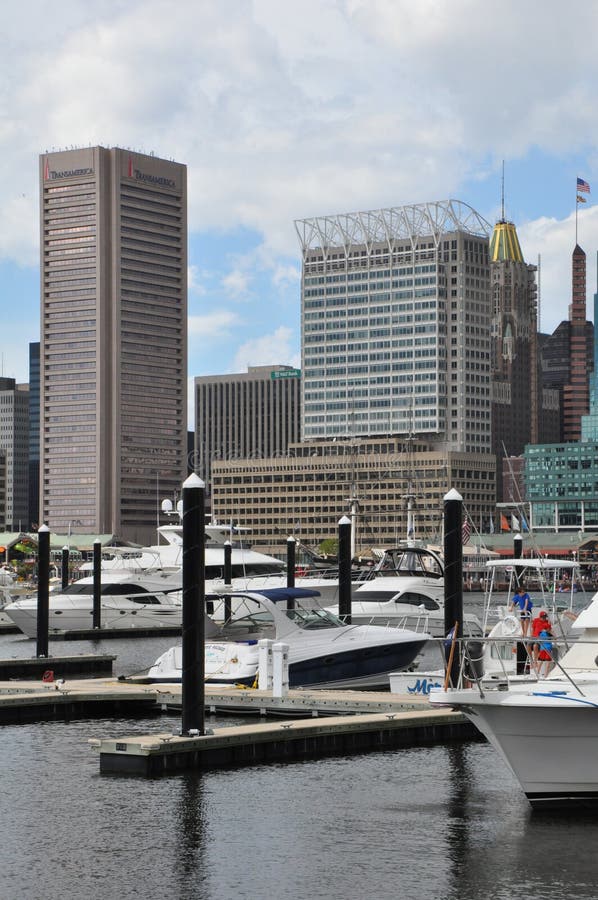 Inner Harbor in Baltimore, Maryland Editorial Stock Photo - Image of ...