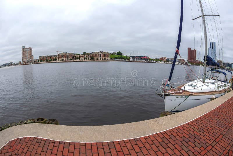 The Waterfront Promenade at the Inner Harbor with the Seven Foot Knoll ...