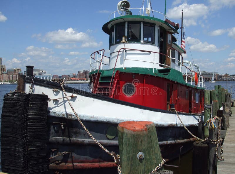 Tugboat Baltimore Harbor Stock Photos - Free & Royalty-Free Stock ...