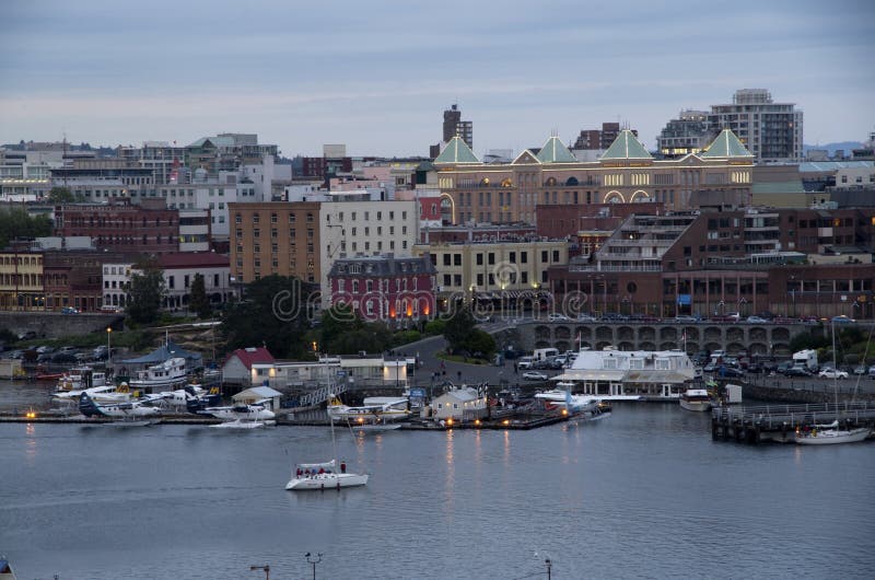 Inner Harbor of Victoria BC Editorial Photography - Image of river ...